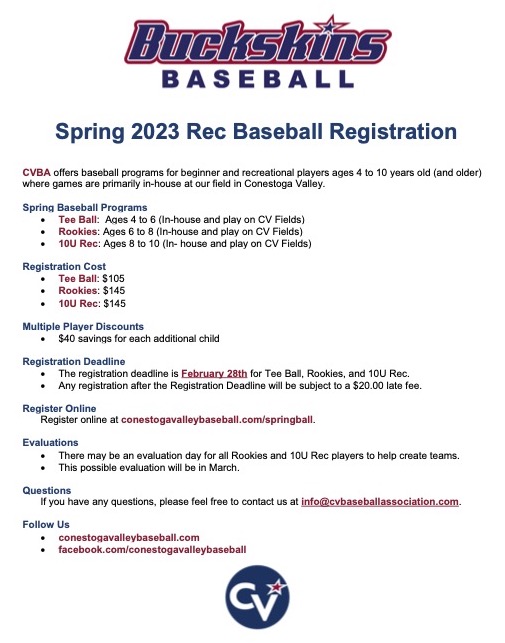 Home [cvbaseballassociation.com]